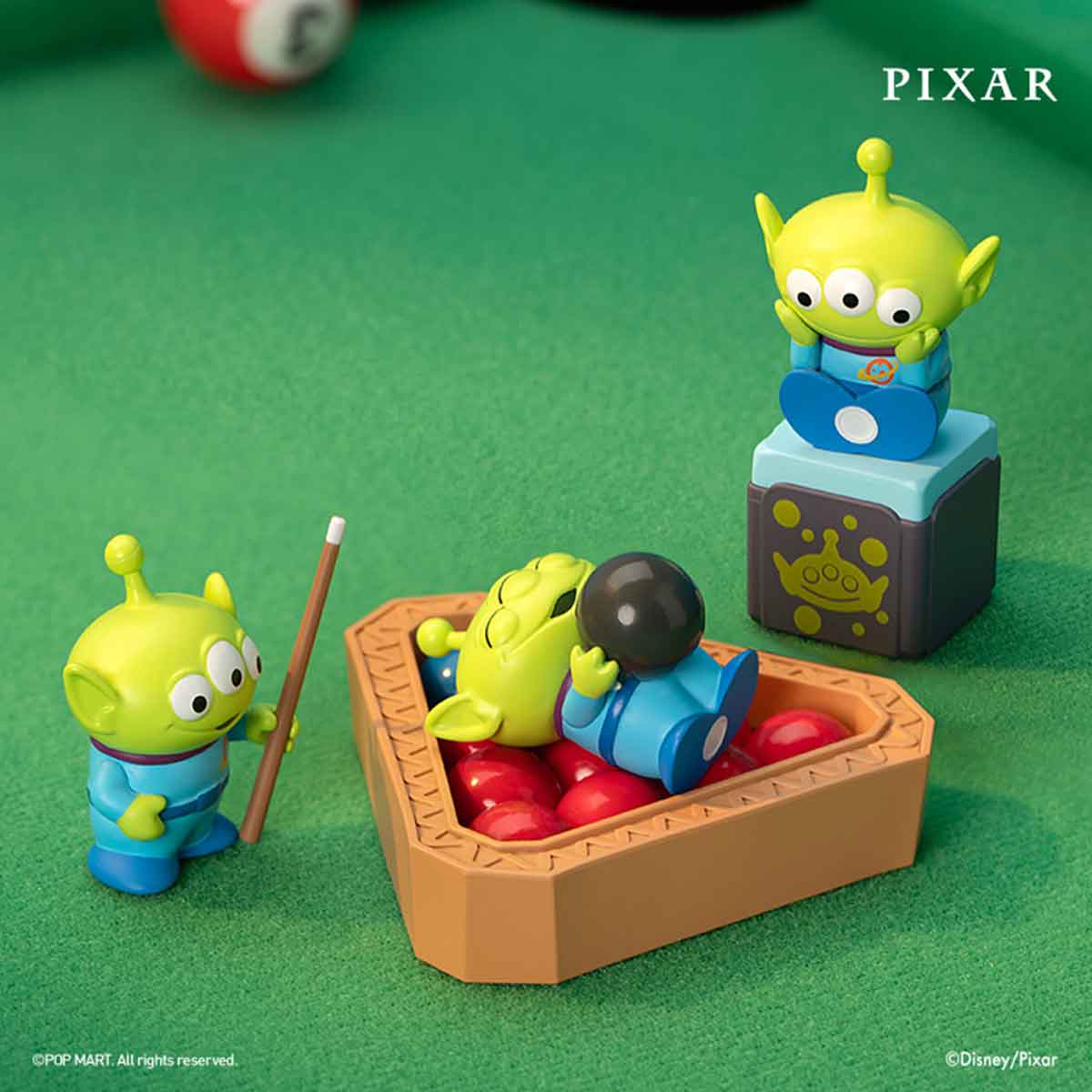 POP MART Pixar Alien Party Games Series Scene Sets Blind Box Single Box