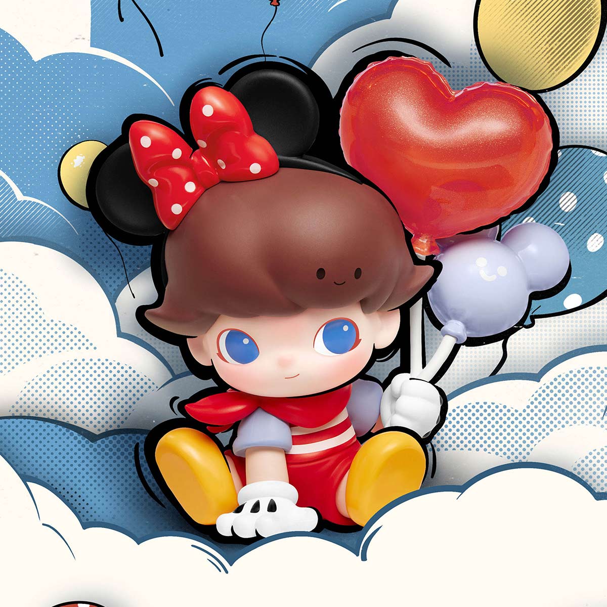 POP MART DIMOO WORLD × DISNEY Series Figures Blind Box Whole Set